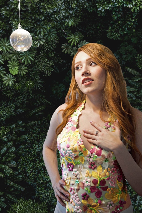 Backless latex leather - Gem