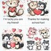 40 Cute Animals Valentine's Day Cards, Gender Neutral for Kids ...