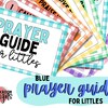 Kid's Devotional Prayer Cards, Prayer Guide for Littles, Learn to Pray ...