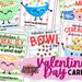 CEREAL Valentines Day Cards , Valentine Cards, Breakfast Cereal ...