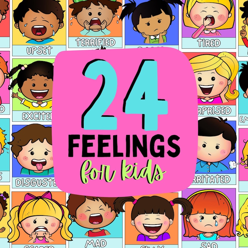 Feelings for Kids, Classroom Feelings Wall - Etsy