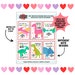 DINOSAURS Valentines Day Cards , Valentine Cards, Dinosaurs - Etsy