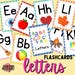 DIGITAL Letters Flashcards, Flashcards for Kids, Homeschooling ...
