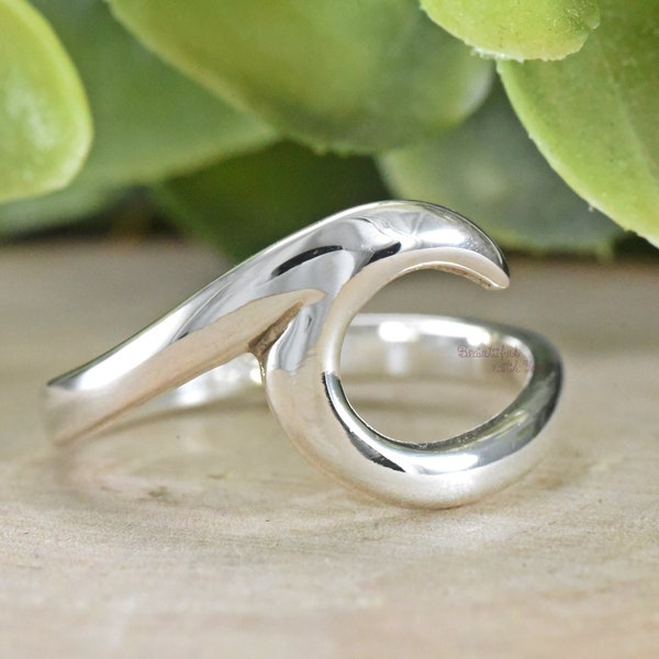 Wave Ring - Etsy