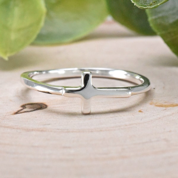 Cross Ring - Etsy