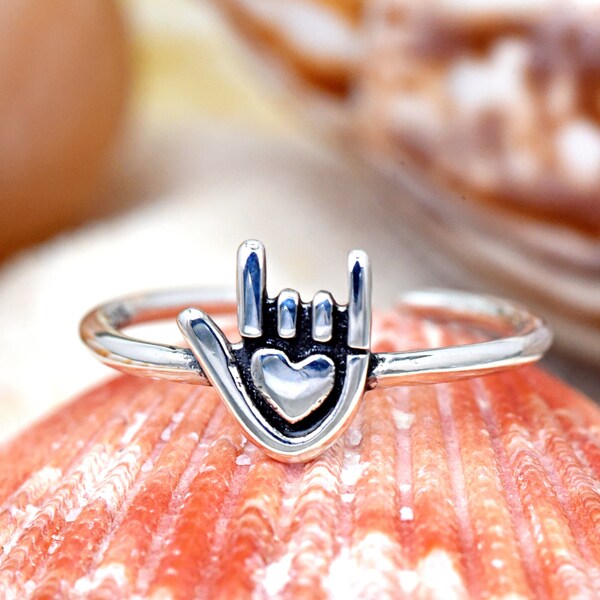 I Love You Ring - Etsy