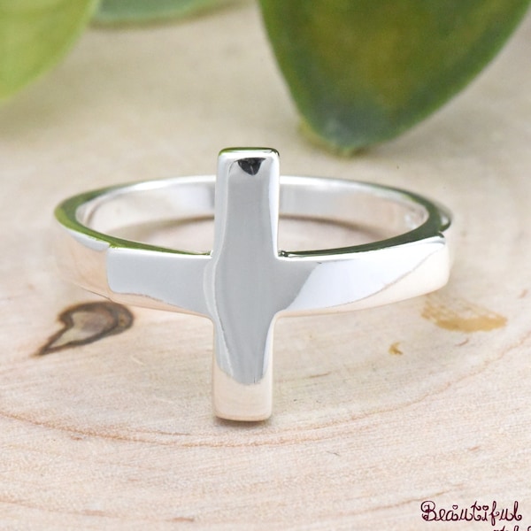Cross Ring - Etsy
