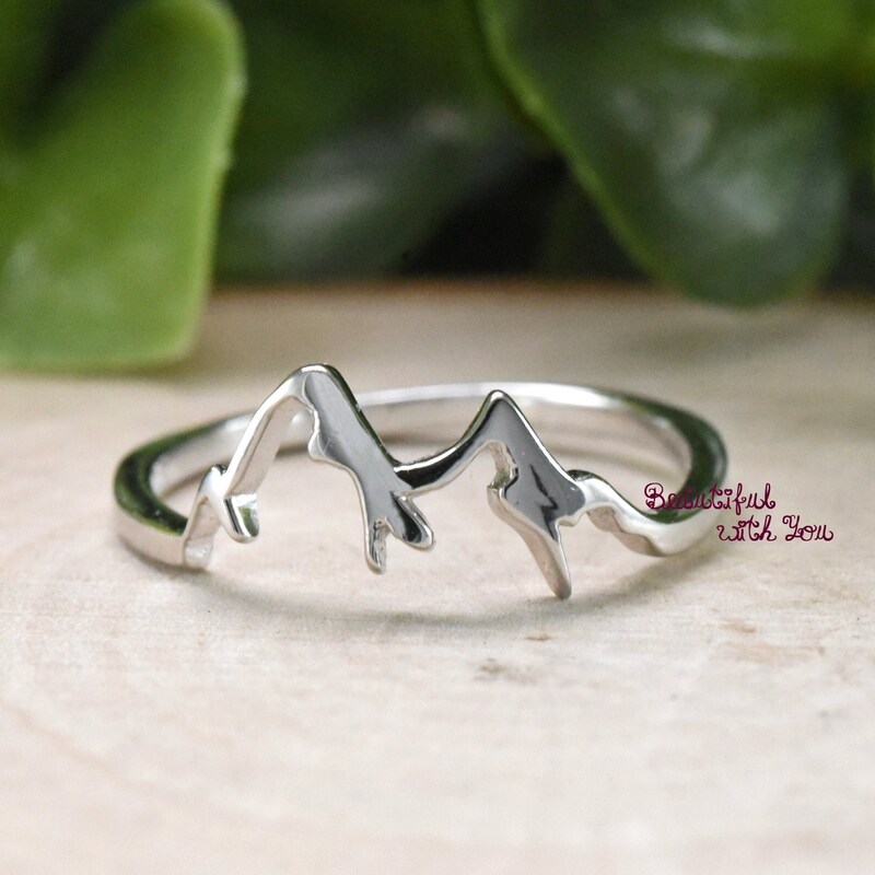 Mountain Ring - Etsy