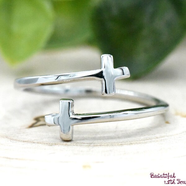 Cross Ring - Etsy
