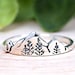 Tree Ring, Forest Ring, Pine Tree Ring, Forest Dweller, Forest Jewelry ...