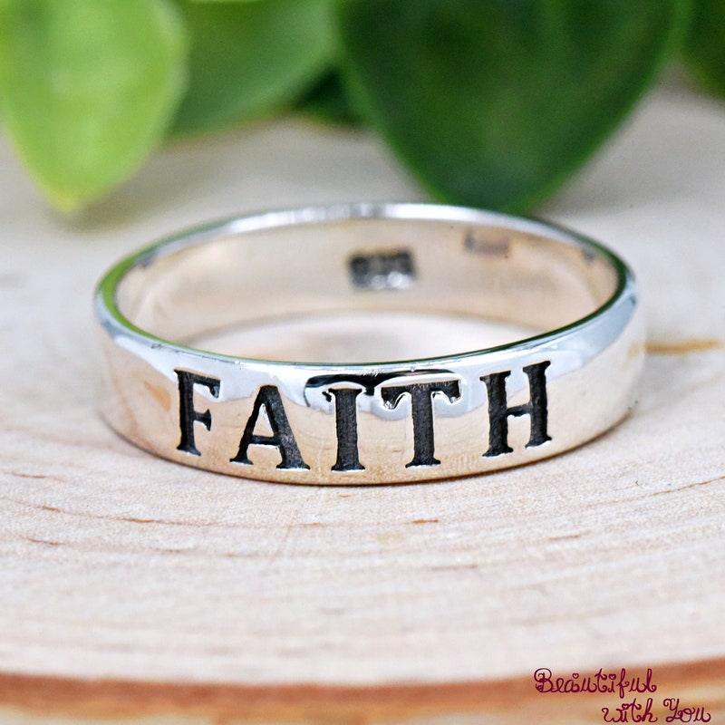 Faith Ring - Etsy