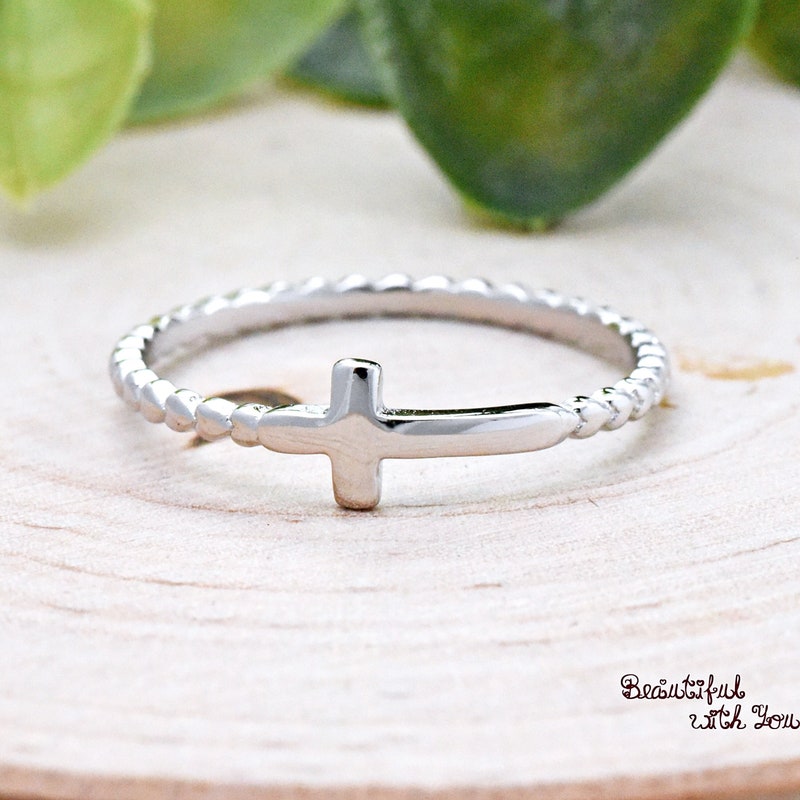 Cross Ring - Etsy