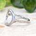 Karma Ring, Open Circle O Ring, Open Circle Ring Silver, 925 Sterling ...