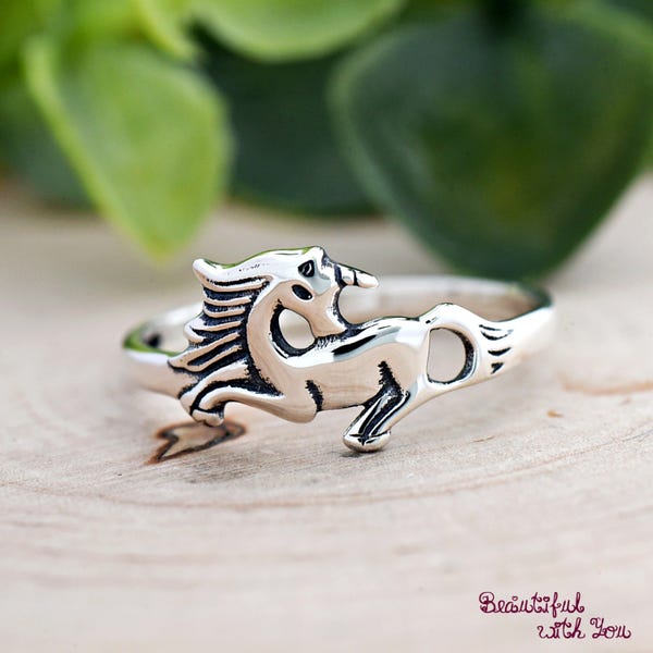Unicorn Ring - Etsy