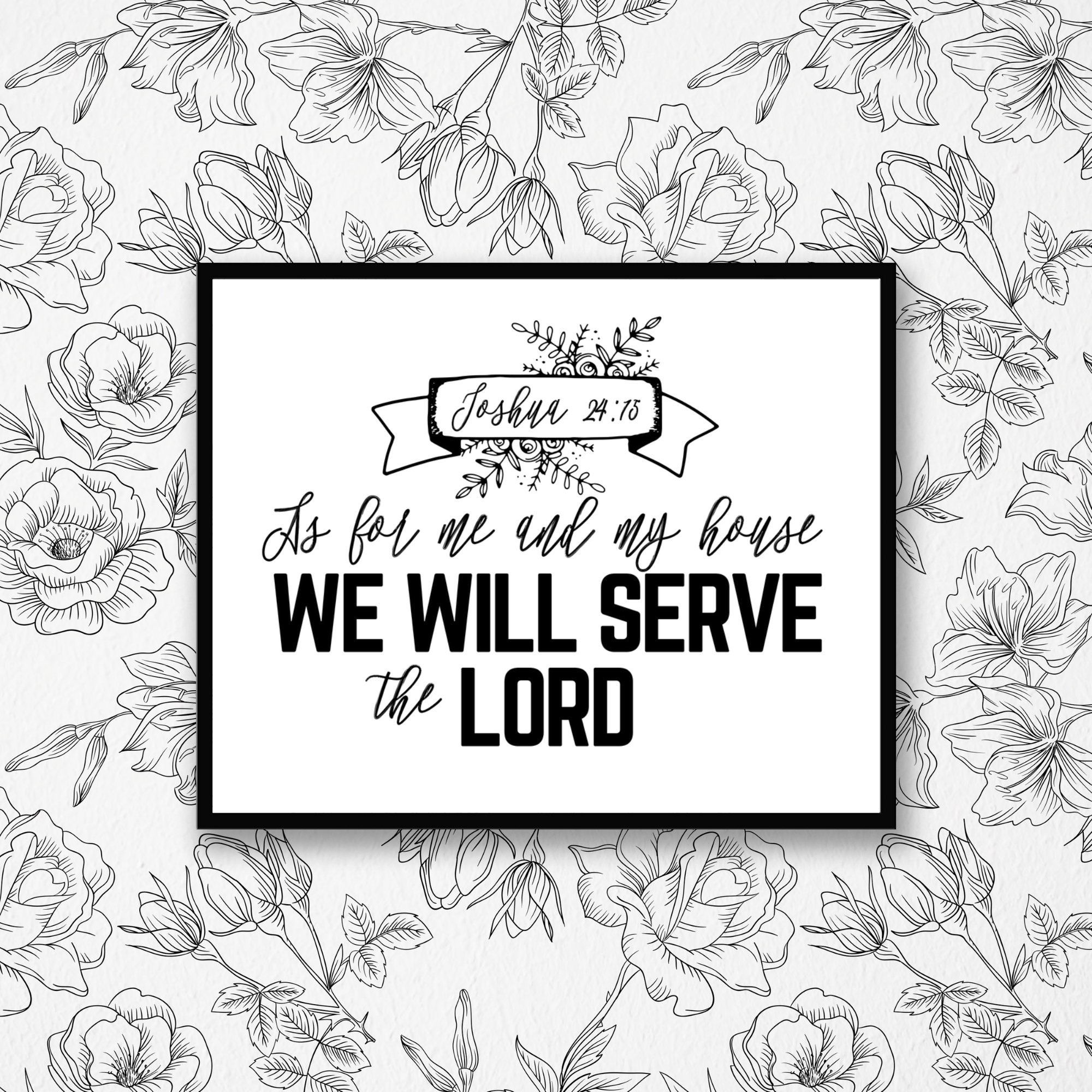 Serve The Lord Page Coloring Pages