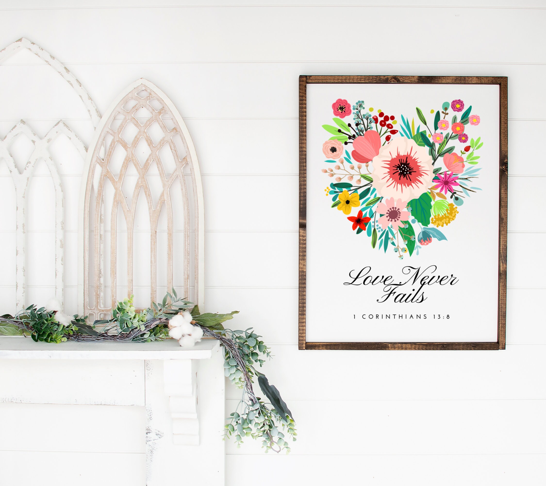 Large Scripture Wall Art - Etsy