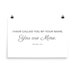 I Have Called You by Name Isaiah 43 1 Over the Bed Wall Decor Scripture ...