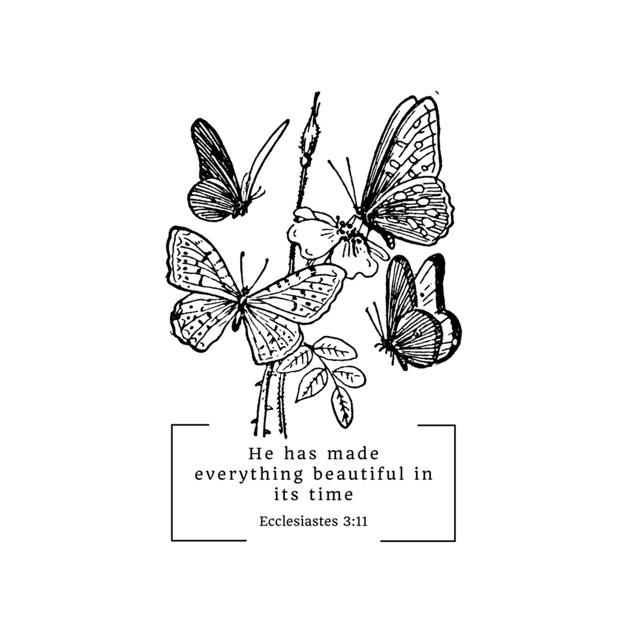 Ecclesiastes 3 11, He Has Made Everything Beautiful In Its Time ...