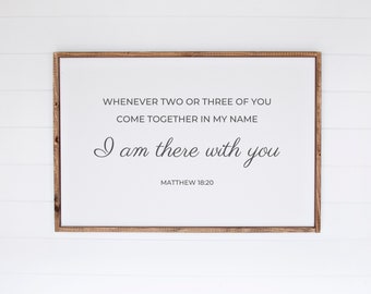 Where Two or Three - Etsy