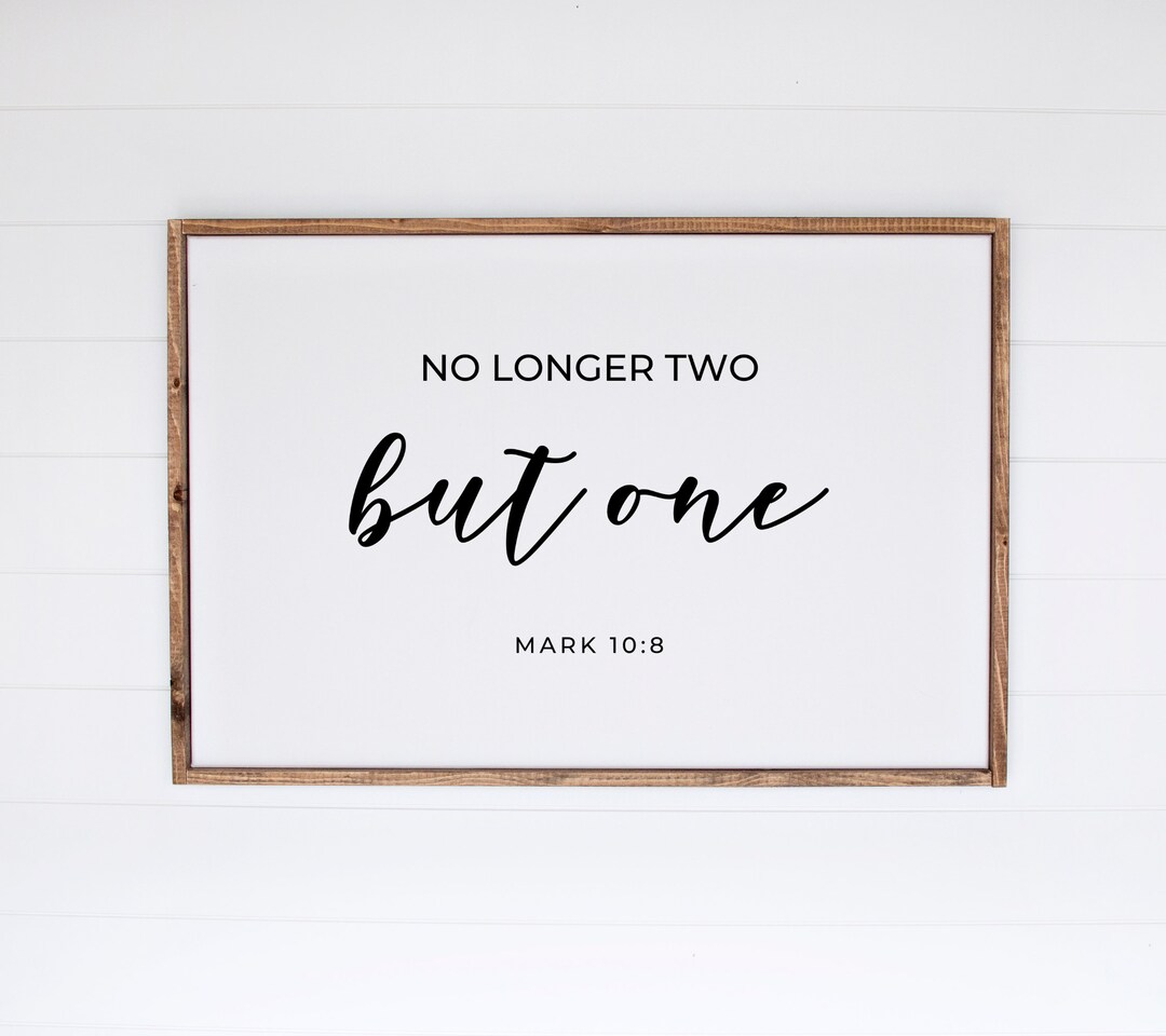 Above Bed Signs Bedroom Wall Decor Over the Bed Marriage - Etsy