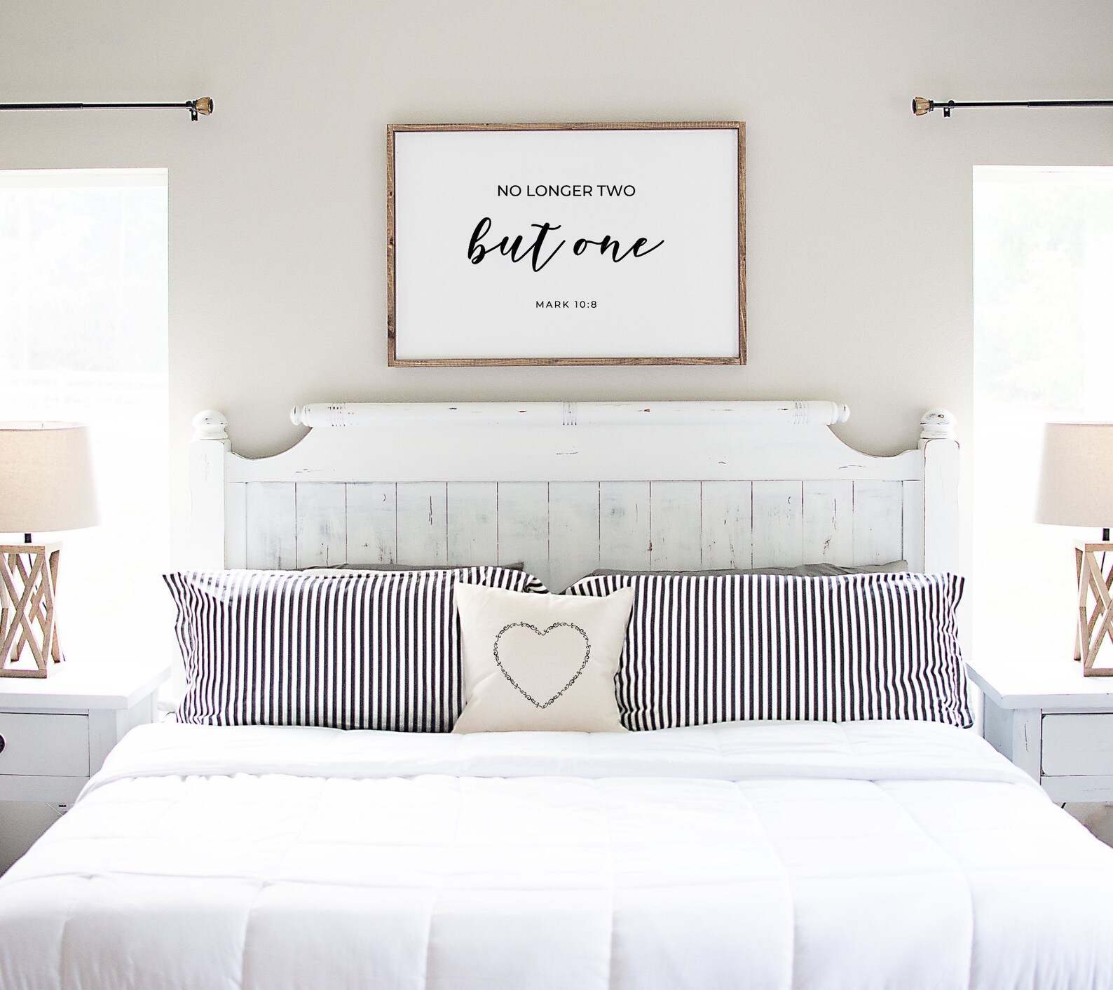 Above Bed Signs Bedroom Wall Decor Over the Bed Marriage | Etsy