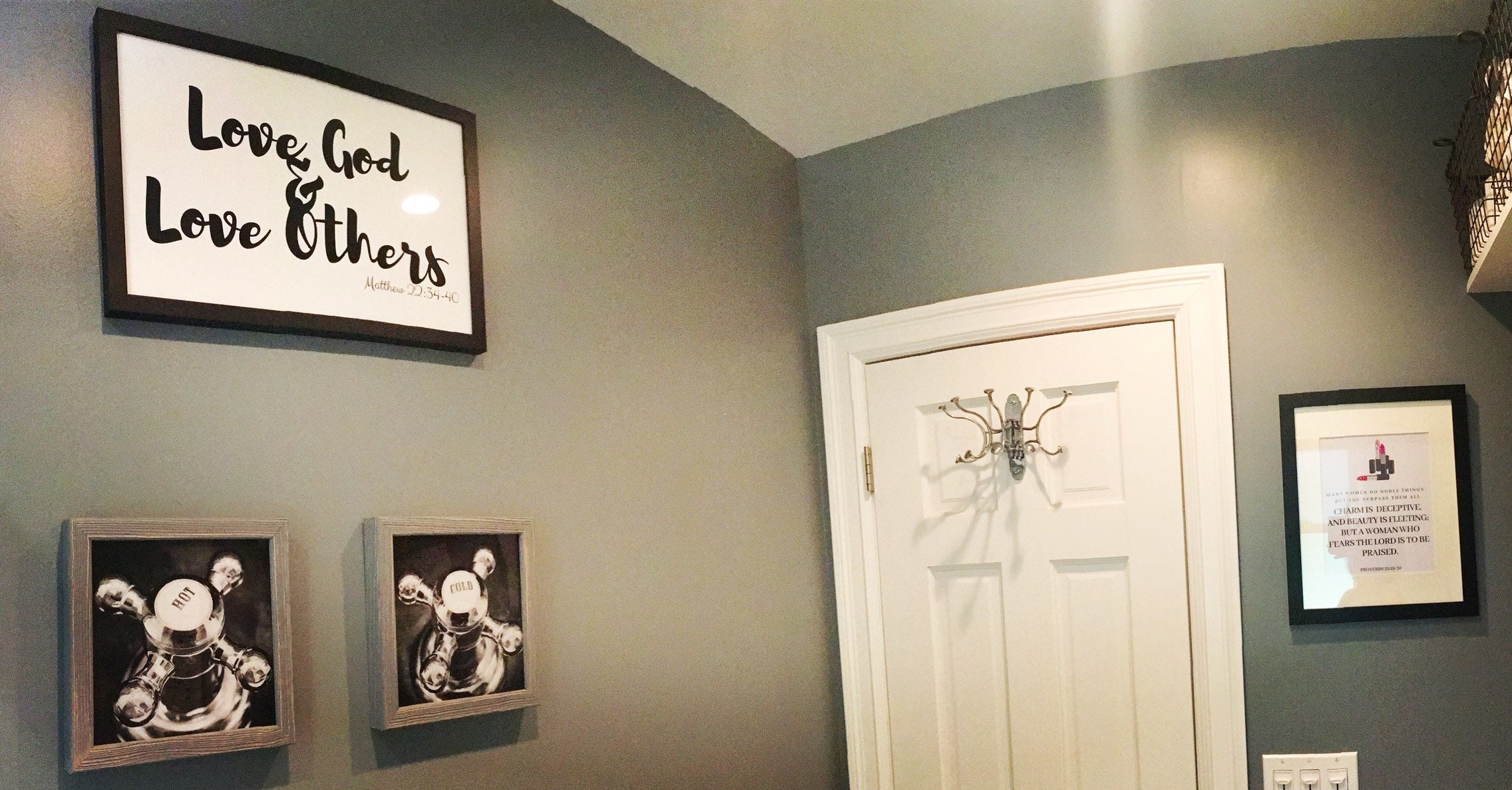 Love God Love Others Poster, Love God Love Others Sign, Love God Love ...