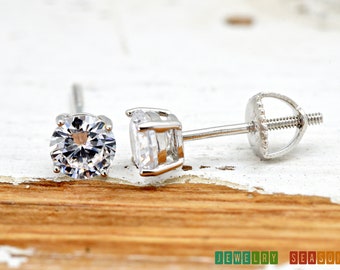 Screw Back Earrings - Etsy