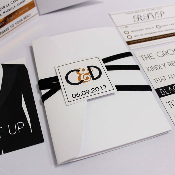 Velvet Invitation Pocket - Etsy