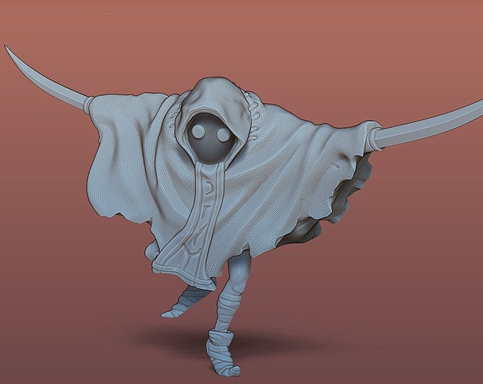 Garo Robe Legend of Zelda: Majora's Mask Tabletop RPG Miniature - Etsy