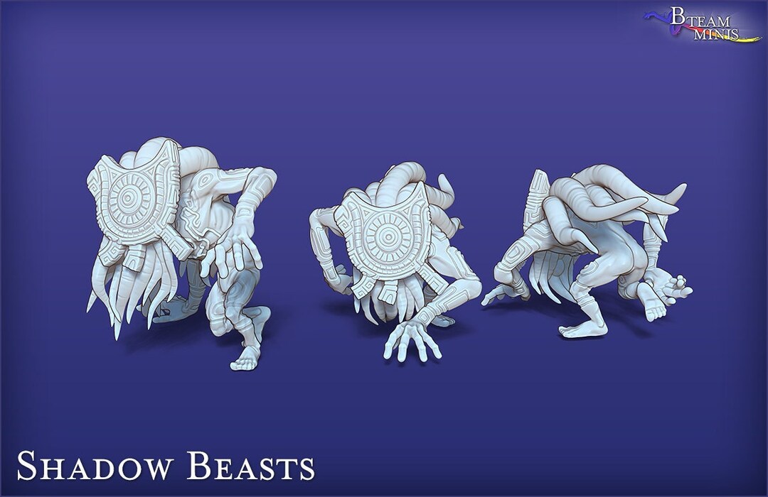 Shadow Beasts set of 2 Legend of Zelda: Twilight Princess - Etsy