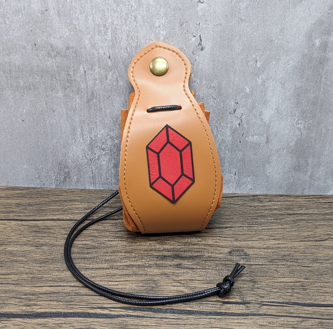 Rupee Pouch Dice Bag Legend of Zelda Wallet Themed Drawstring Bag, Coin ...
