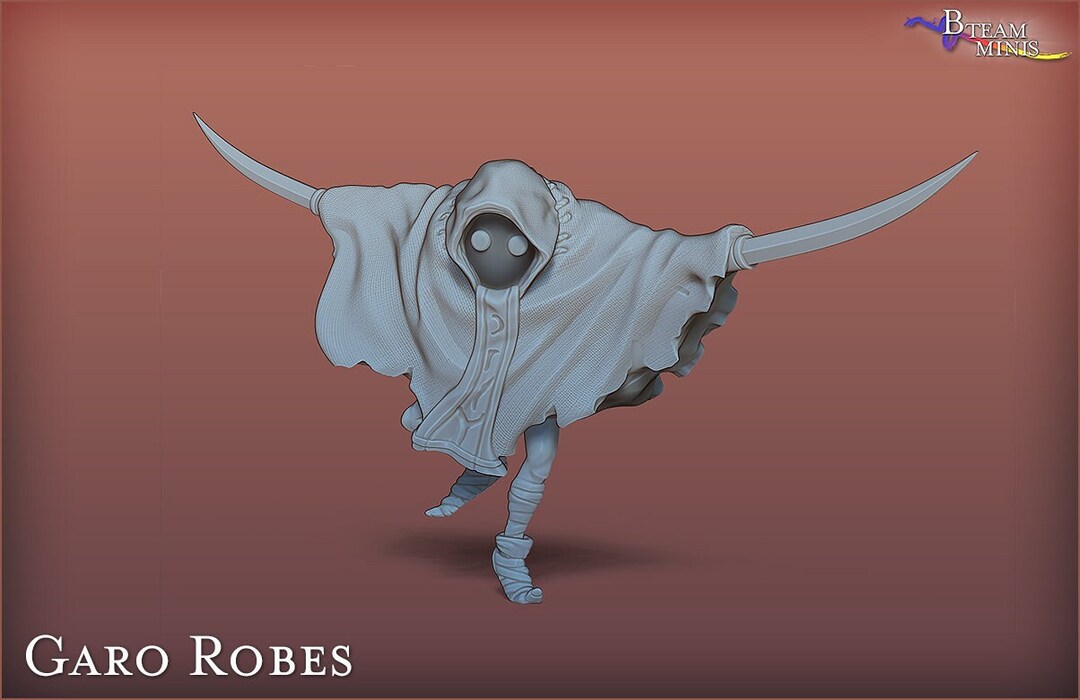 Garo Robe Legend of Zelda: Majora's Mask Tabletop RPG Miniature - Etsy