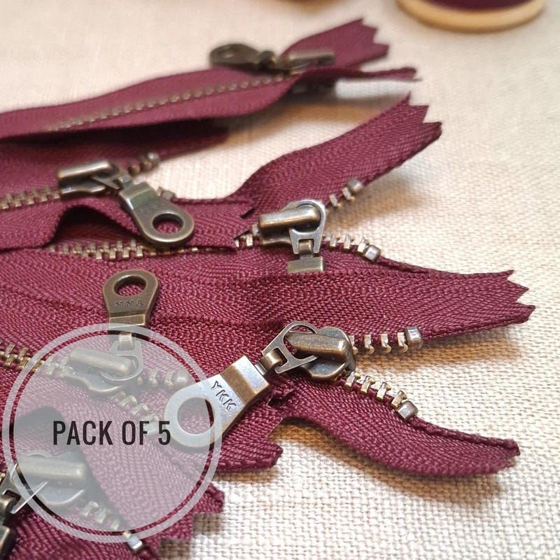 Metal Zipper on Roll - Etsy UK