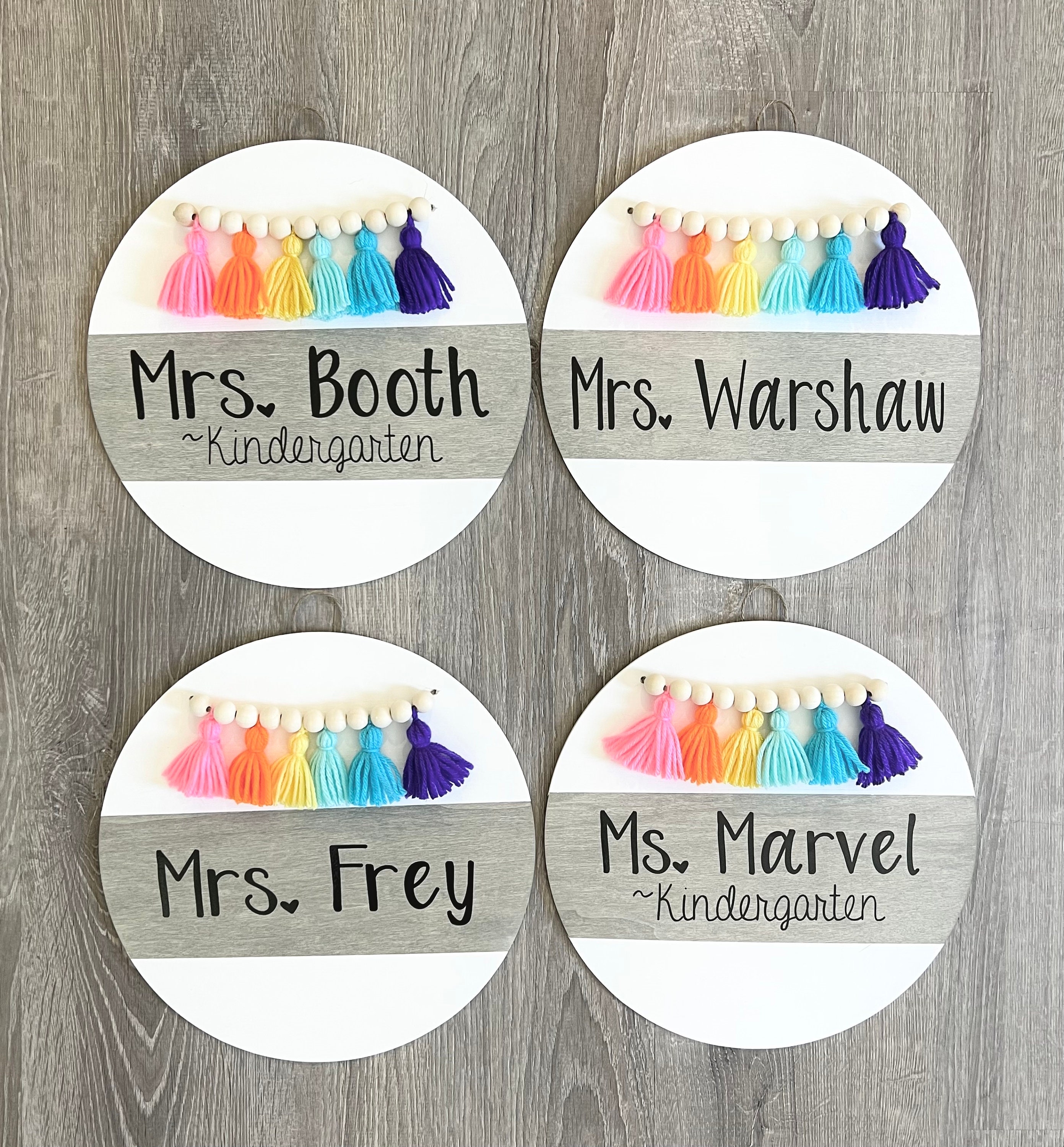 Teacher Door Sign. Rainbow Classroom. Classroom Door Sign. - Etsy