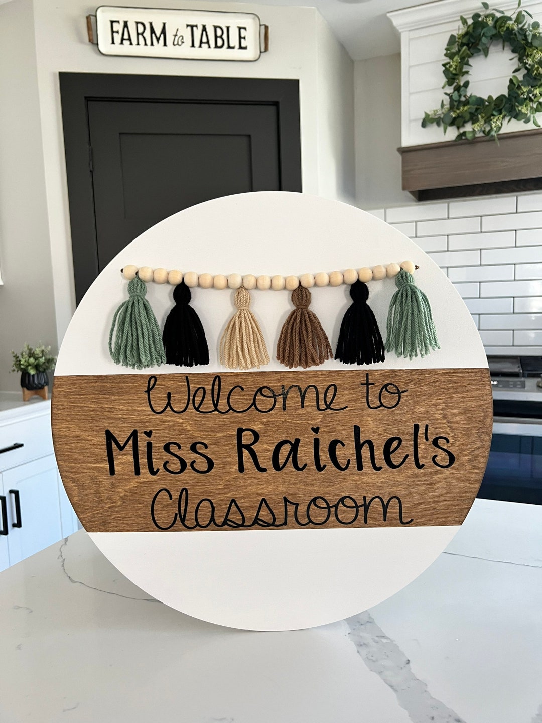 Farmhouse Classroom. Teacher Sign. Teacher Appreciation. Teacher Gifts ...