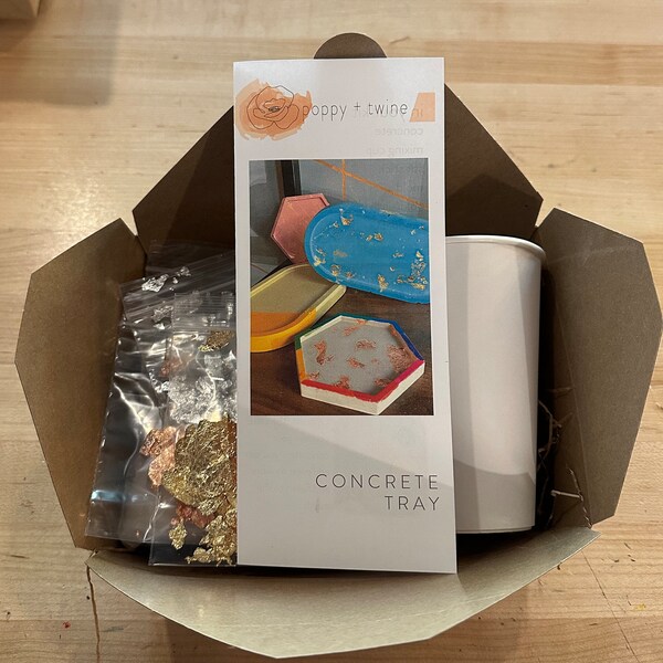 Concrete Tray Diy Kit - Etsy