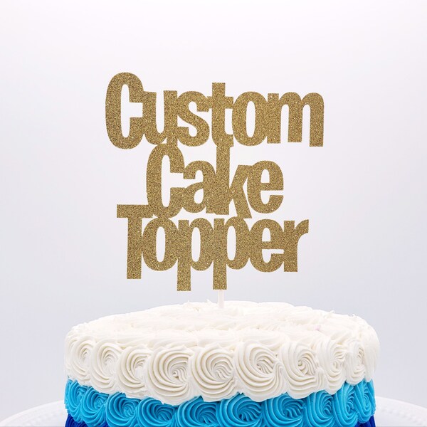 New Year Cake Topper - Etsy