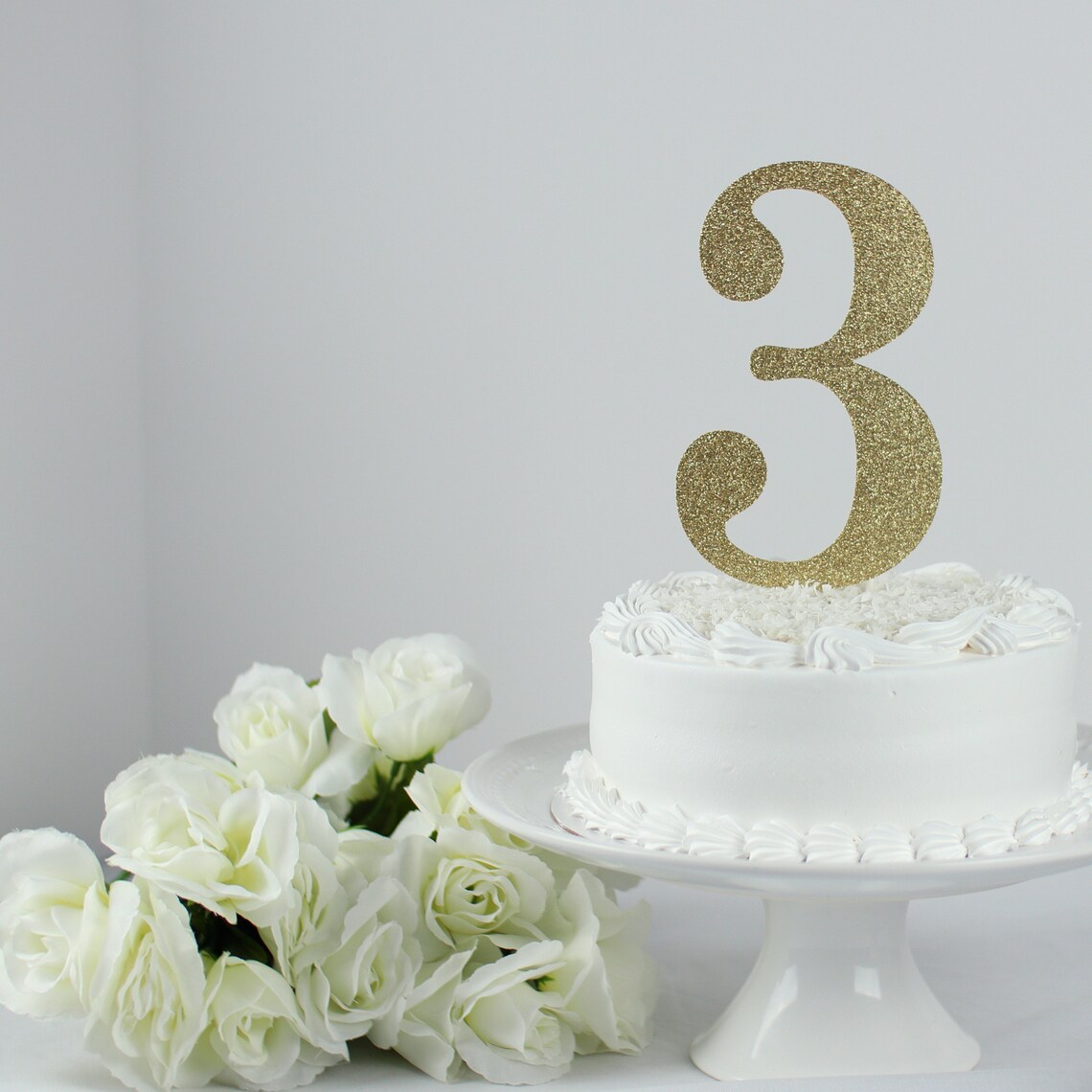 Large Number Cake Topper Birthday Age Anniversary - Etsy