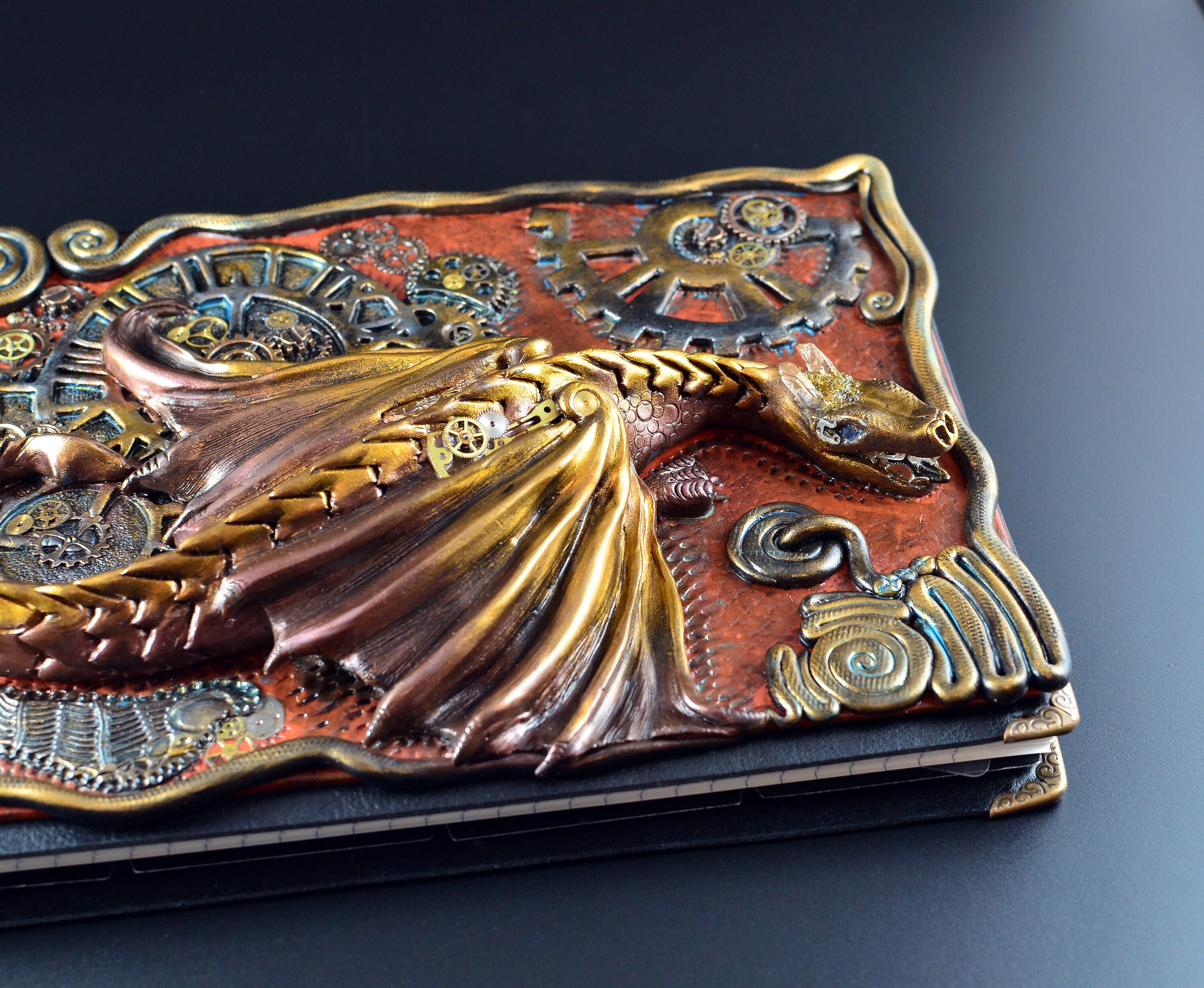 D&D journal Dungeons and Dragons notebook Dragon journal | Etsy