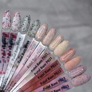 Komilfo Potal Base Coat Multi-color Confetti Flakes Camouflage Coat ...