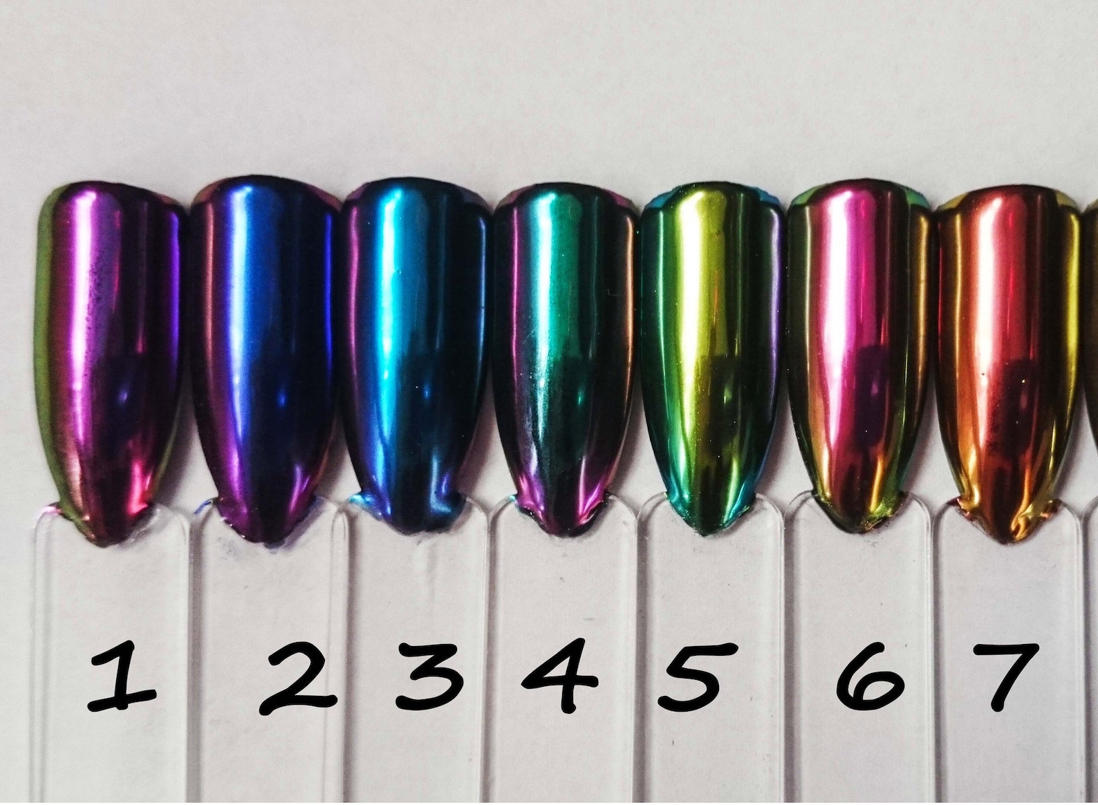 Chameleon Powder Color-changing Mirror Chrome Pigment Dust | Etsy