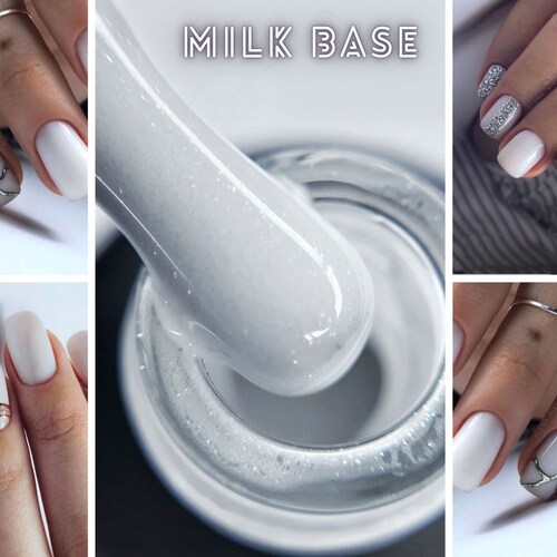 Milk Pink Base Coat French Base Cover Camouflage Nailapex - Etsy