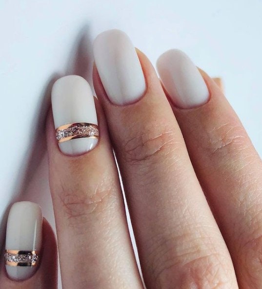 Milk Base Coat French Base Cover Ombre Nailapex Shimmer White | Etsy