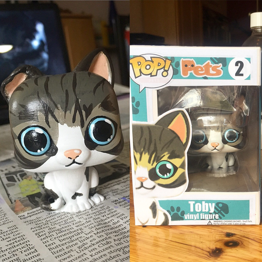Haustier Funko Pop hund Katze Finland