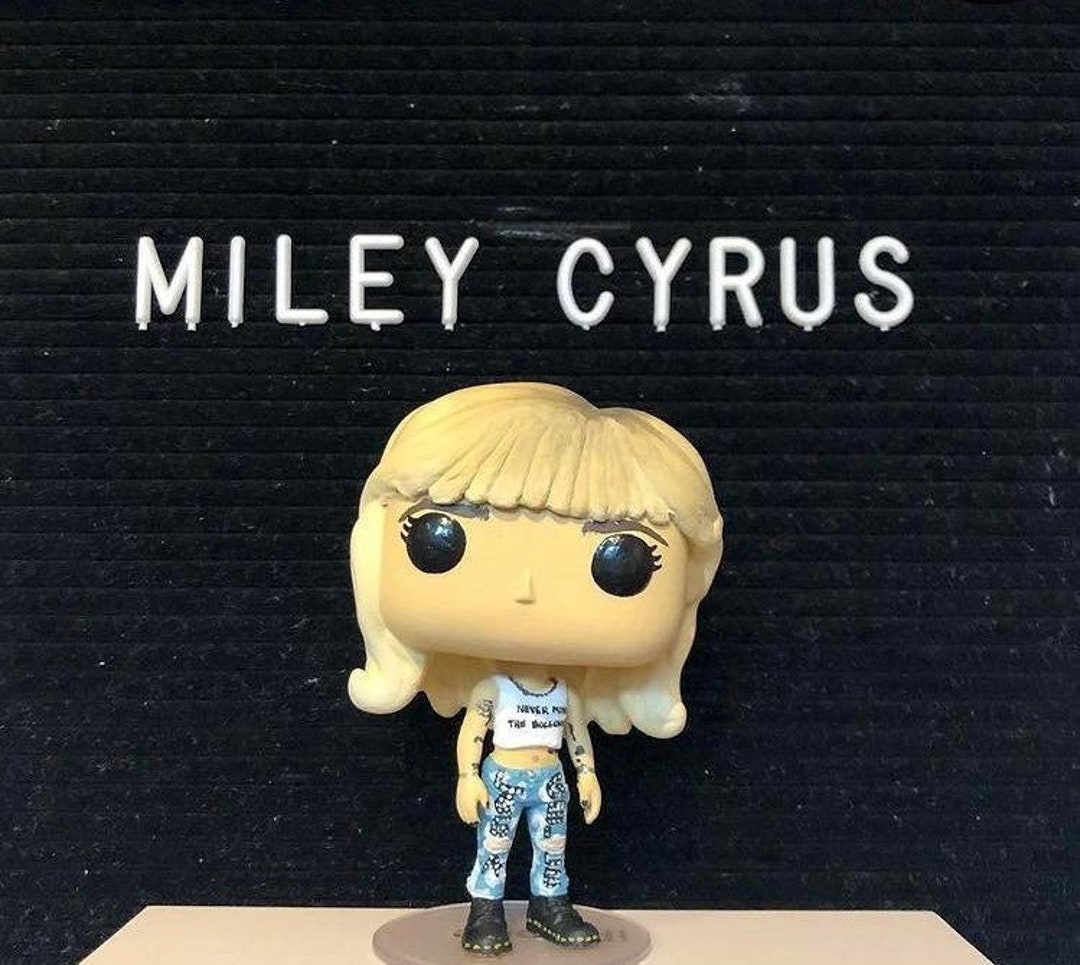 Custom Miley Cyrus Pop Figure She is Coming - Etsy