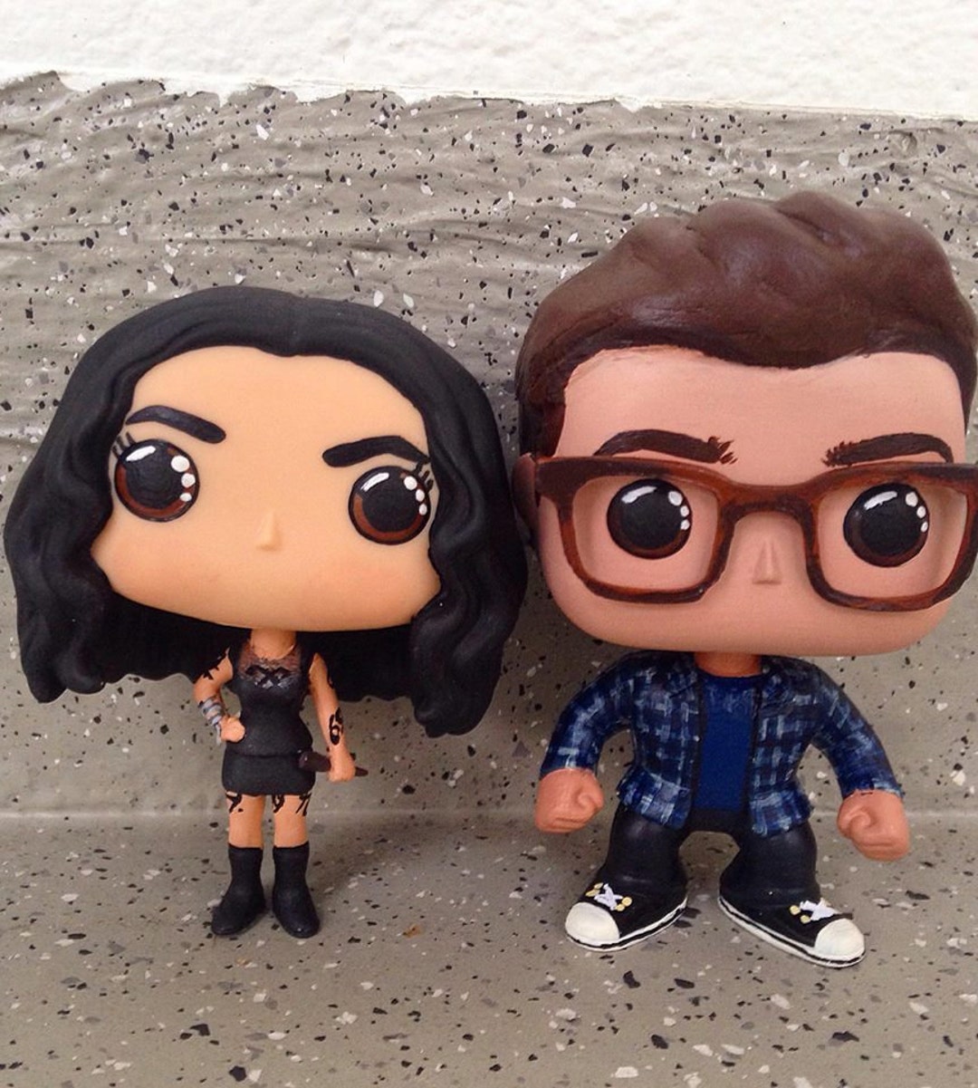 Isabelle Lightwood & Simon Lewis Shadowhunters Custom Pop Figur - Etsy