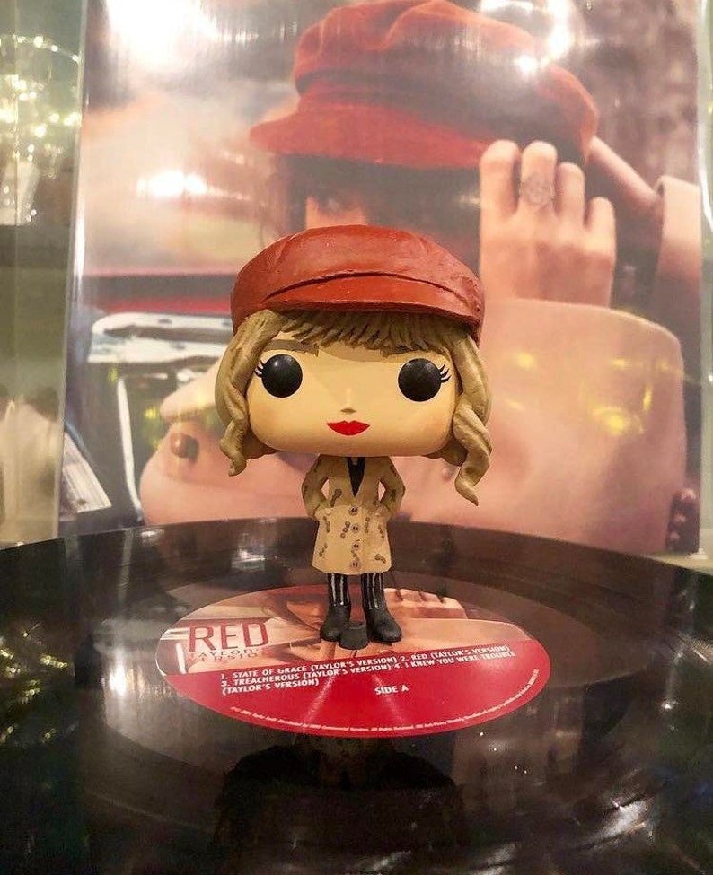 Custom Taylor Swift Funko Pop Red Taylors Version - Etsy Custom Taylor Swift Funko Pop Red Taylors Version - Etsy