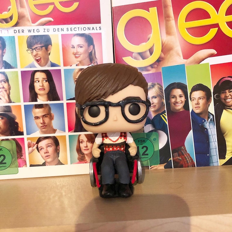 Custom Glee Funko Pops From Artie Abrams and Tina Cohen Chang - Etsy UK