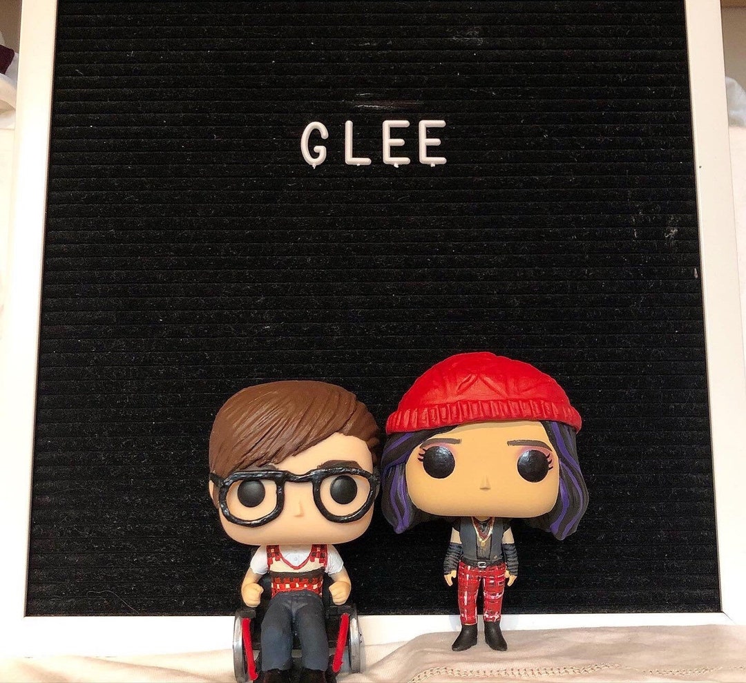 Custom Glee Funko Pops From Artie Abrams and Tina Cohen Chang - Etsy