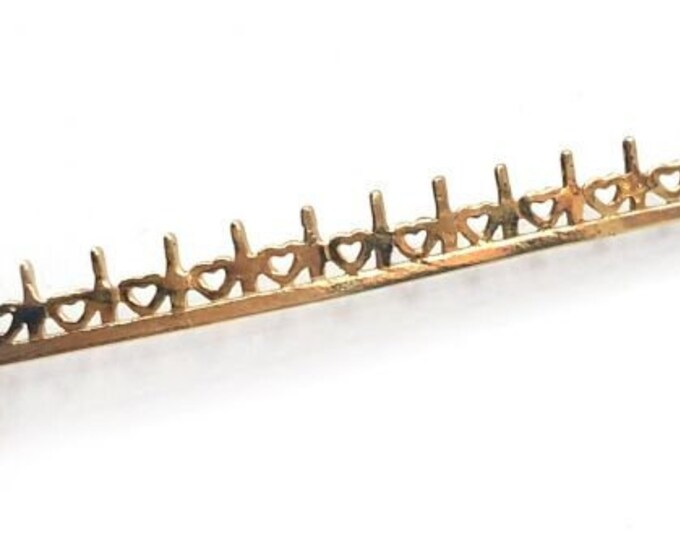 14K Yellow Gold Filled Gallery Wire, Bezel Wire, Gallery Ribbon ...